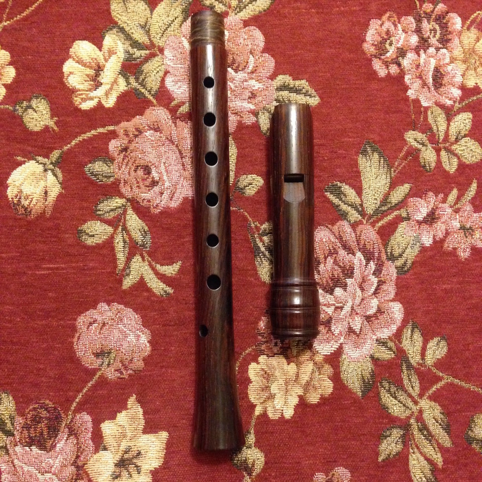 Ganassi g alto recorder by Fumitaka Saito for sale