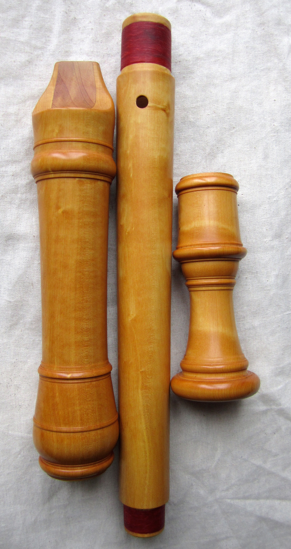 Denner alto recorder by Jan Hermans for sale