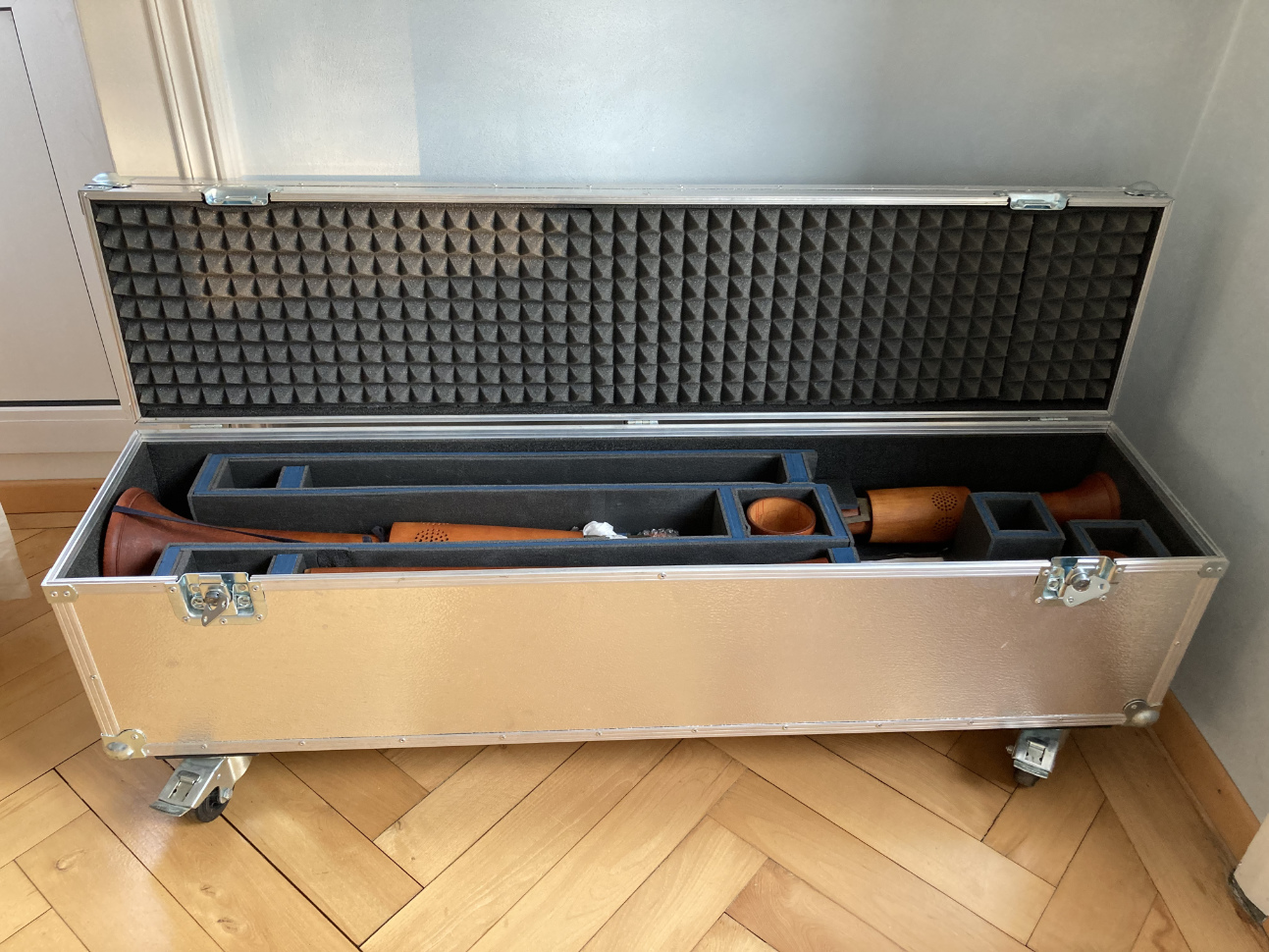 Consort Flight Case for 10 Renaissance Recorders — EUR 500 — Recorders ...