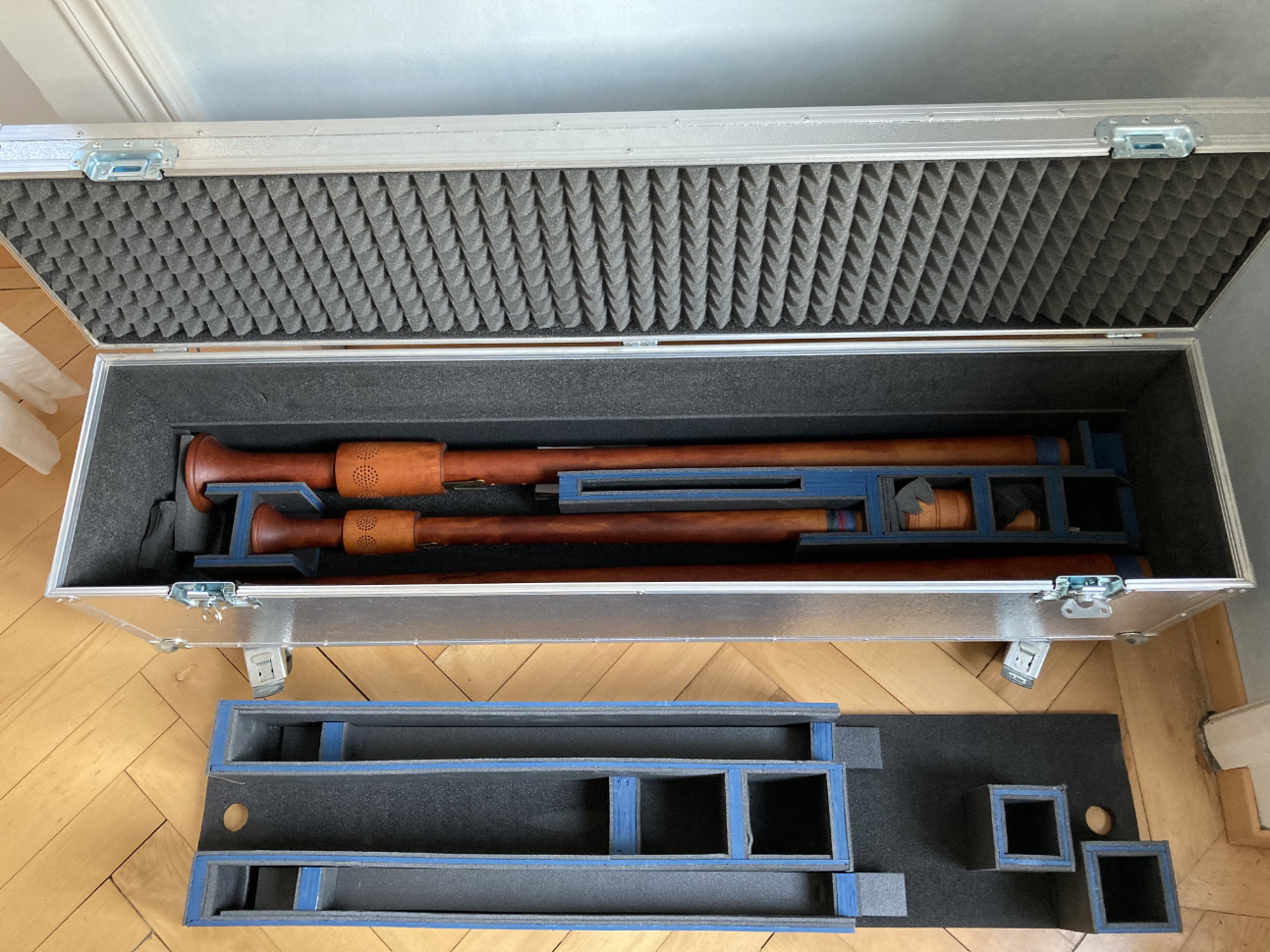 Consort Flight Case for 10 Renaissance Recorders — EUR 500 — Recorders ...