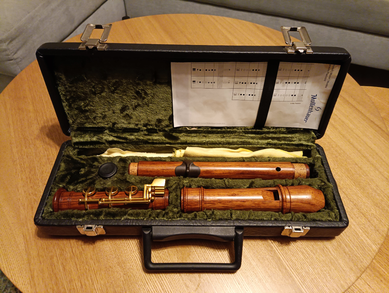 Mollenhauer 5920E Modern Alto — EUR 1350 1200 € — Recorders for Sale